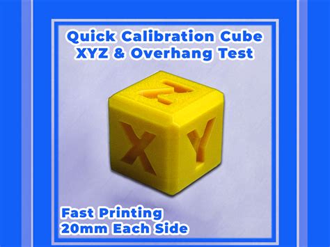 Xyz Calibration Cube The Perfect 3d Printer Test By Alfo Daniello Makerworld Download Free 3d