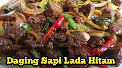 Resep Daging Sapi Lada Hitam Enak Lezat Youtube