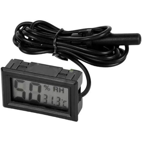 Ringder Pt 2h Elektroniczny Higrometr Hygrometr Z Termometrem Lcd Sonda