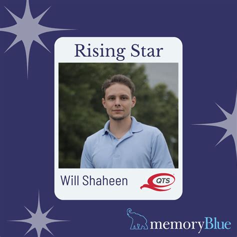 Memoryblue On Linkedin Congratulations To Will Shaheen From Our Tyson