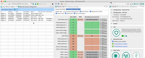 Investigating Arm Cortex® M33 Core With Trustzone® Running Trustzone® Example Projects In