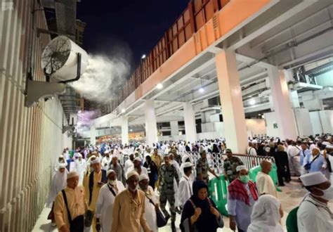 Research Hajj Sunstroke Cases Reduced By 74 Due To Preventive Measures Mecca Times