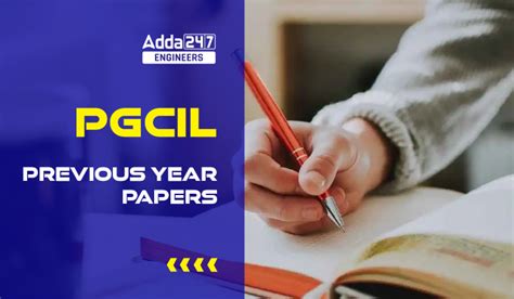 Pgcil Previous Year Question Papers With Solution Download Pdf Now