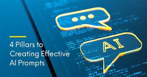 4 Pillars To Creating Effective Ai Prompts A Mintel Guide