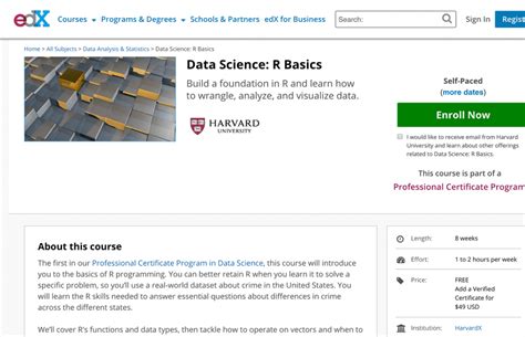 7 Best R Programming Courses Tutorials And Classes With A Certificate