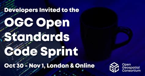 registrations open for ogc s october 2023 open standards code sprint open geospatial consortium