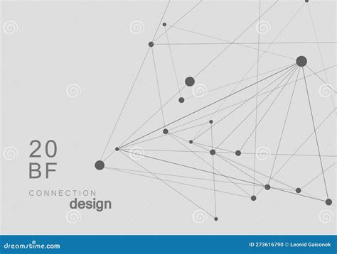 Science Network Pattern Connecting Lines And Dots Medicine Chemistry Technology Concept