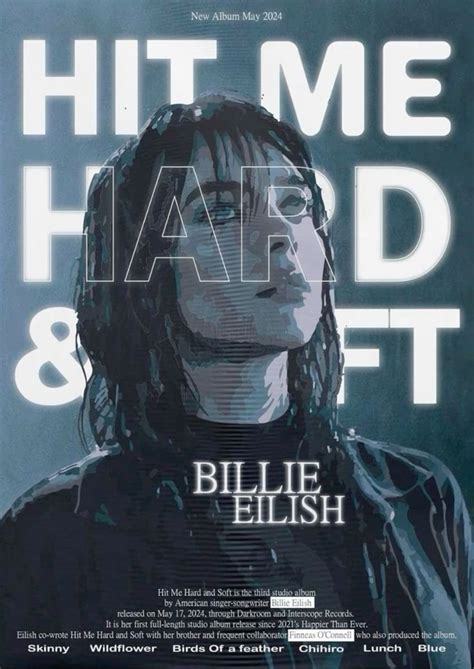 Billie Eilish 😍 Billie Eilish Billie Music Poster Design