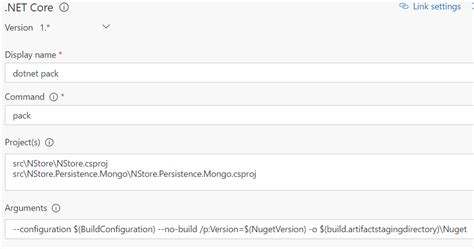 publish nuget package during build net standard codewrecks