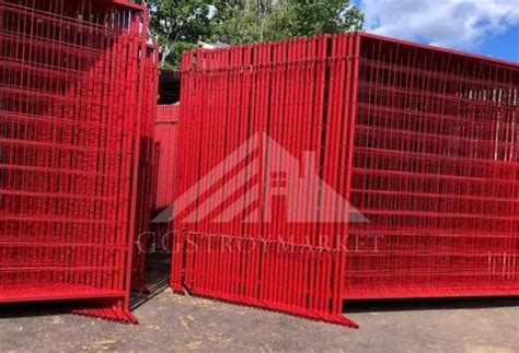 Временное строительное ограждение спо, исо – купить в Москве, цена 445 ...