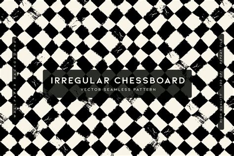 irregular chessboard design cuts