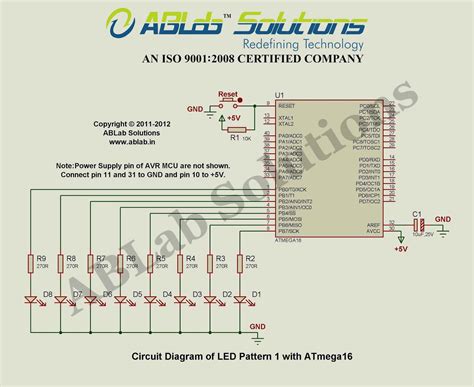 LED Projects Using AVR ATmega Microcontroller For Beginners