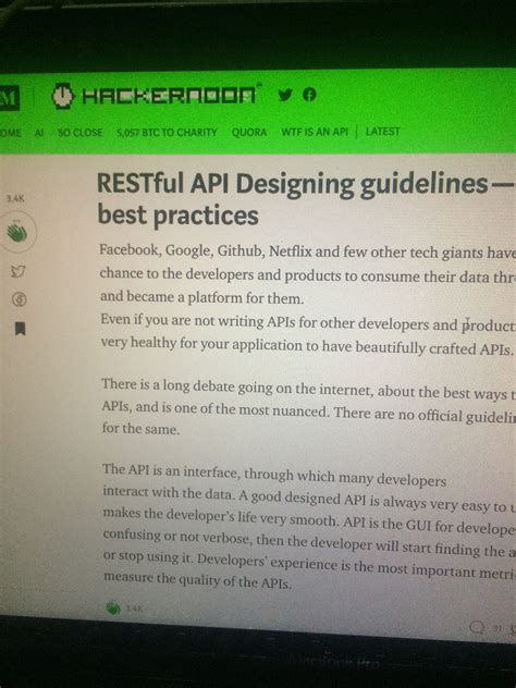 Been Wondering Designing Restful Api The Right Way