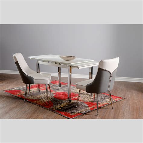 Marble Look Dining Table Glass Dining Table Furniture
