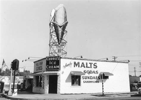 Ice Cream Parlors Restaurant Ing Through History