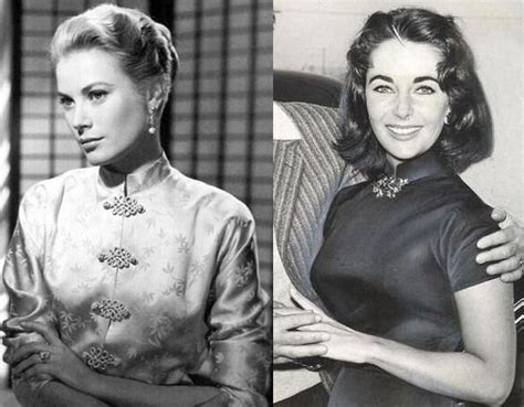 Elizabeth Taylor And Grace Kelly Cheongsam Qipao Cheongsam Qipao