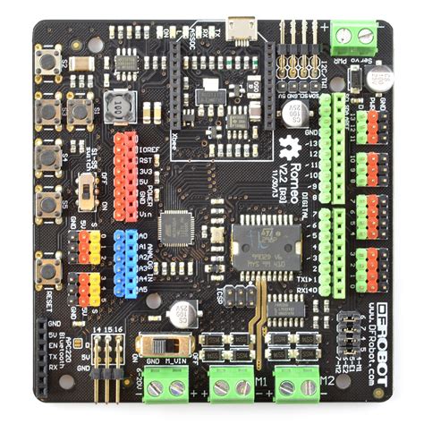 romeo v2 atmega32u4 all in one controller botland robotic shop