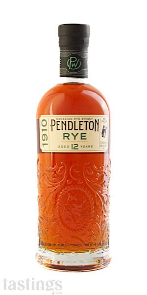 Pendleton 1910 12 Year Old Canadian Rye Whiskey Canada Spirits Review