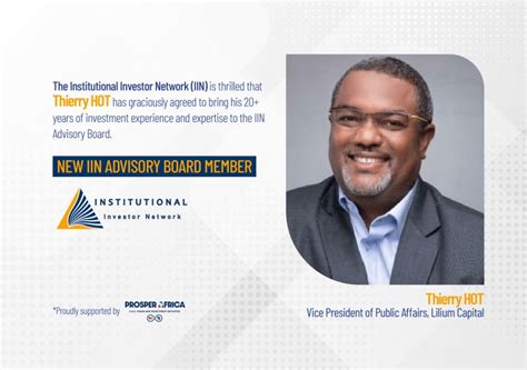 Thierry Hot On Linkedin I Am Delighted To Join The Advisory Board And