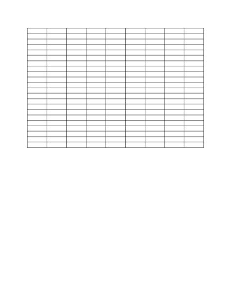 Table Format Pdf