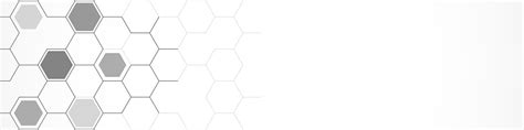 배너 또는 웹사이트 헤더 템플릿에 대한 육각형 모양 패턴이 있는 추상 기하학적 배경의 파노라마 보기 0명에 대한 스톡 벡터 아트 및 기타 이미지 Istock