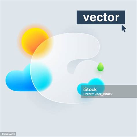 G 편지 로고는 태양 구름 및 메이트 유리 아래 녹색 방울로 만들어졌습니다 사실적인 3d 유리 모피즘 스타일 엠블럼 반짝이는에 대한 스톡 벡터 아트 및 기타 이미지 Istock