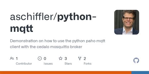 Github Aschiffler Python Mqtt Demonstration On How To Use The Python Paho Mqtt Client With