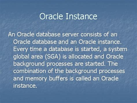 Introduction To Oracle Physical Structure N Logical Structure