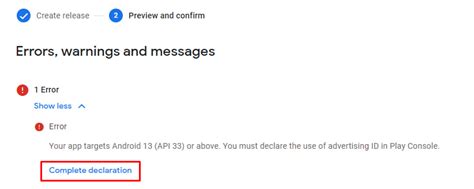 Troubleshooting Completing The Advertising Id Declaration Form Appsgeyser Support Faq