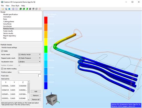 Particle Traces — Ceetron Envision For Desktop Documentation