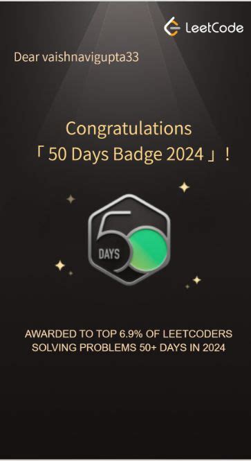 Leetcode Problemsolving Algorithms Datastructures Vaishnavi Gupta