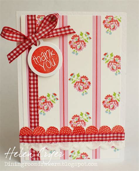 The Dining Room Drawers Lots Of Sizzix Cards