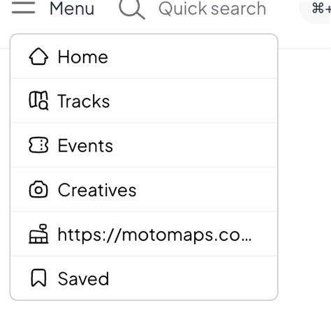 Linking Menu Items Voxel
