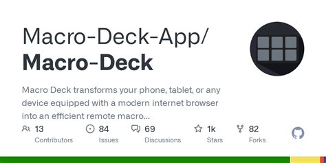 GitHub Macro Deck App Macro Deck Macro Deck Transforms Your Phone Tablet Or Any Device
