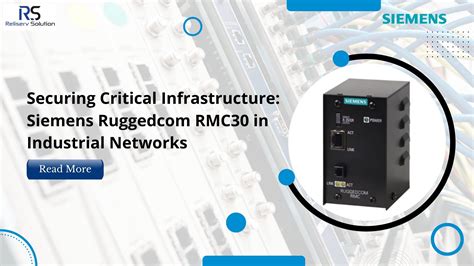 Ruggedcom Rmc30 Industrial Network Security Solution