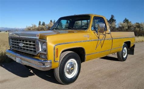 454 Equipped 1975 Chevrolet C20 Pickup Barn Finds