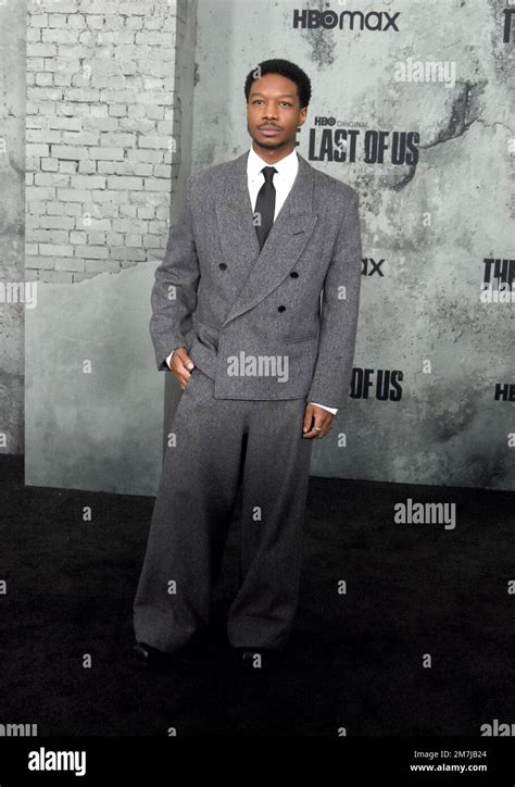 Los Angeles California Usa 9th January 2023 Actor Lamar Johnson