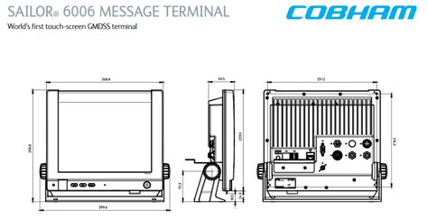 Sailor 6006 Message Terminal