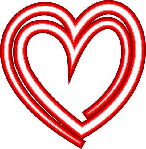 Vibrant Png Neon Heart Glowing Colorful Neon Light In Heart Shape Linear Shining Illustration