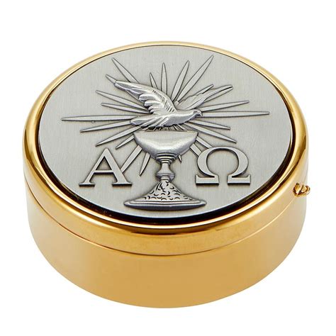 Buy Dove Alpha Omega Hospital Pyx For Sale Eucharistic Minister Pyxes