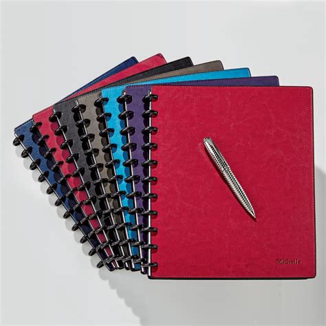 Levenger Circa Smooth Sliver Notebook With Pockets