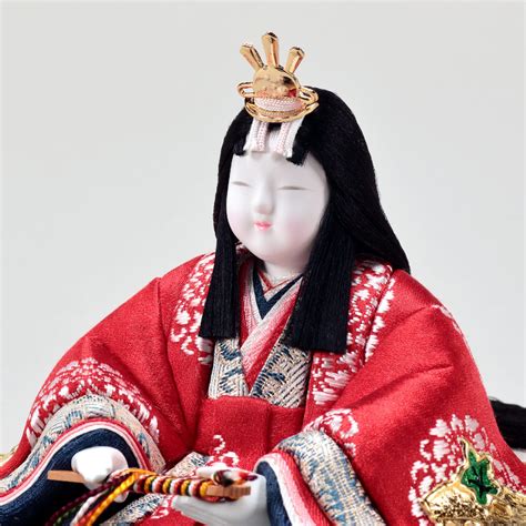 真多呂天宝雛 親王飾り 木目込み人形材料と完成品 人形の田辺