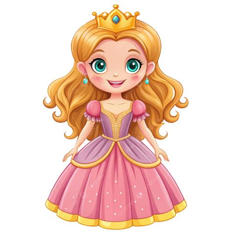 Cartoon Princess Elegant Animated Royal Png Transparent Image And Clipart For Free Download