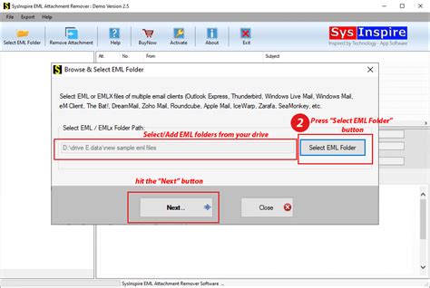 Eml Attachment Remover To Remove Attachments From Emlemlx