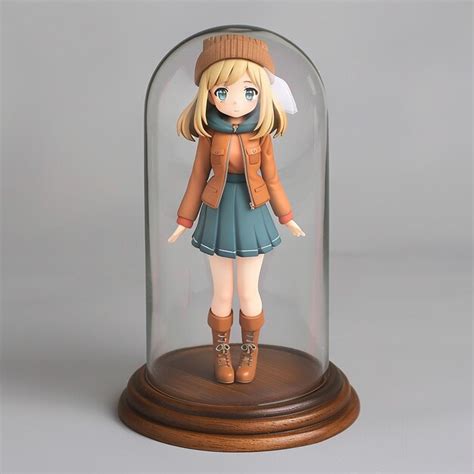 Premium Photo Design A Character Model Display Stand That Is Flat And