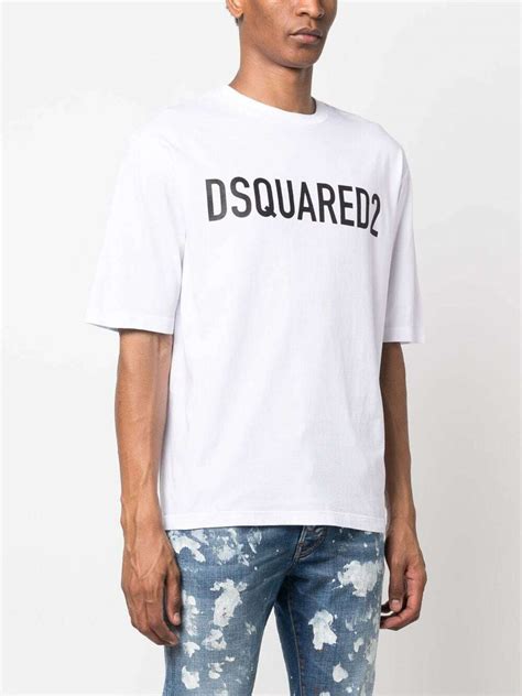 Dsquared2 Logo Cotton T Shirt Dsquared2