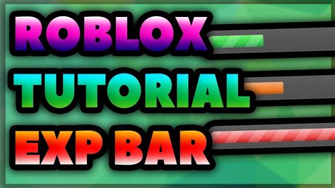 Roblox Scripting Tutorial Custom Experience Bar YouTube