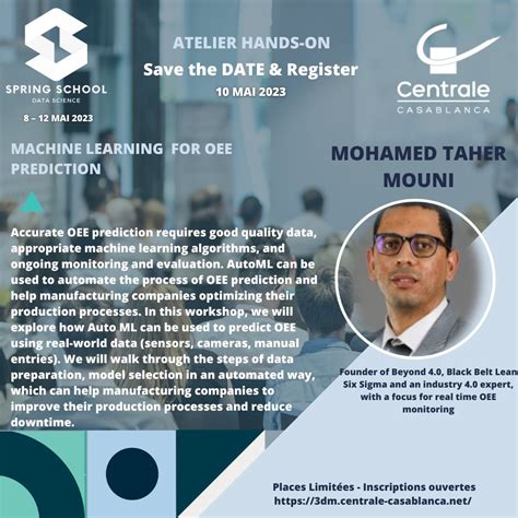 mouni mohamed taher on linkedin machinelearning oee oee ml oee