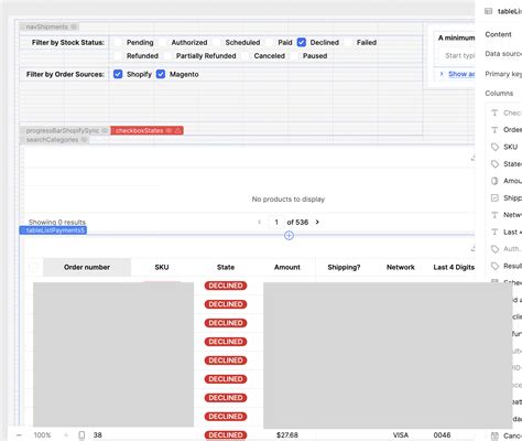 Table Component Currentsourcerow Empty Even Though The Query Has Data