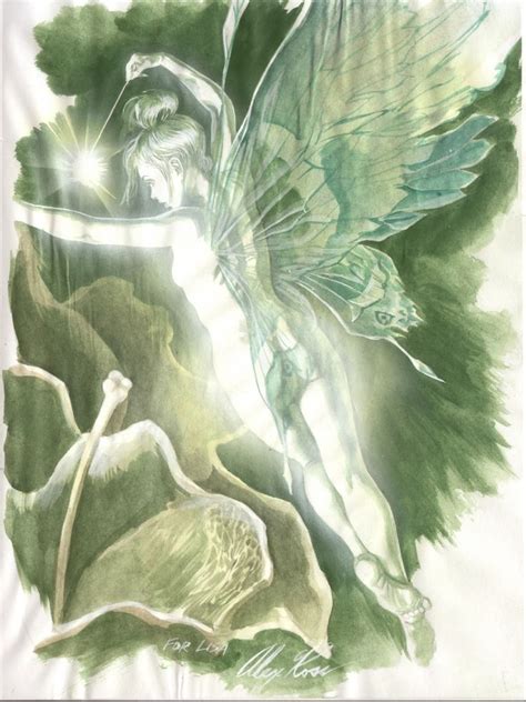 Alex Ross S Tinkerbell Comic Art Alex Ross Comic Book Art Illustration Comic Art